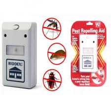 Pack of 2 Riddex Pest Repellent for Rodents, Roaches, Bugs, Ants ...
